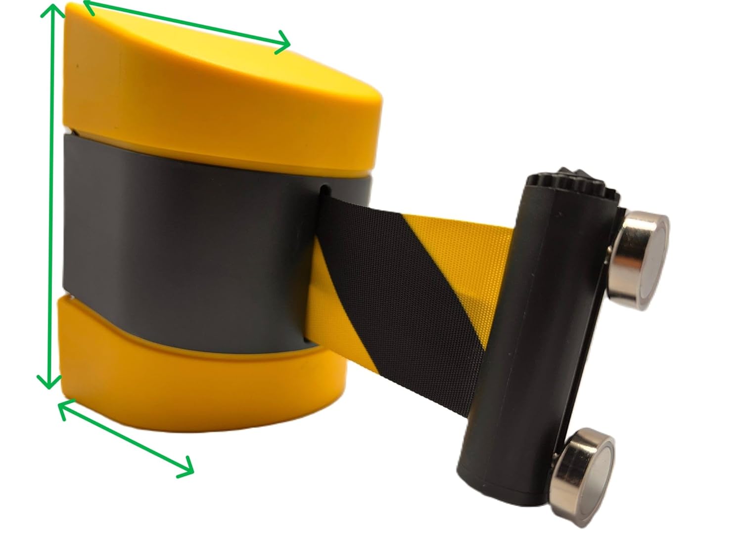 Wall mounted Magnetic Retractable 5m Belt Barrier, Safety barrier ...