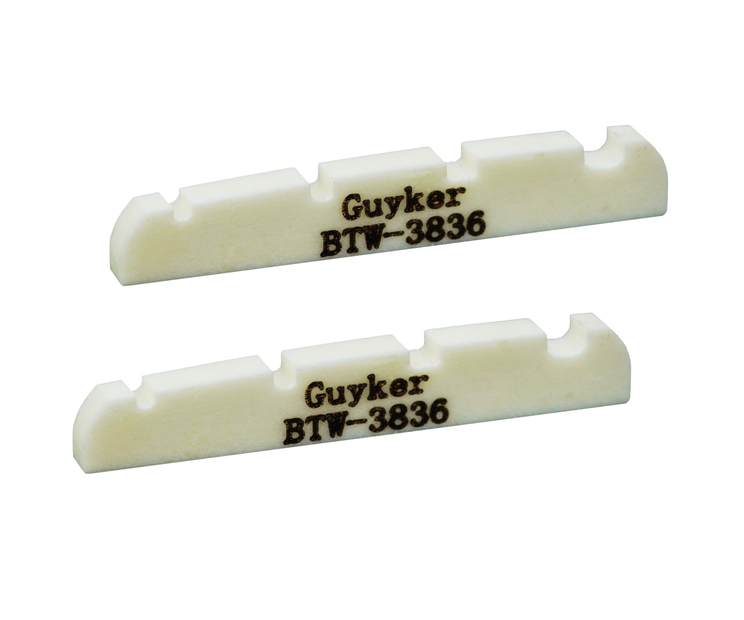 Amazon.com: Guyker Bass Guitar Bone Nut - 4 String Flat Bottom Pre ...