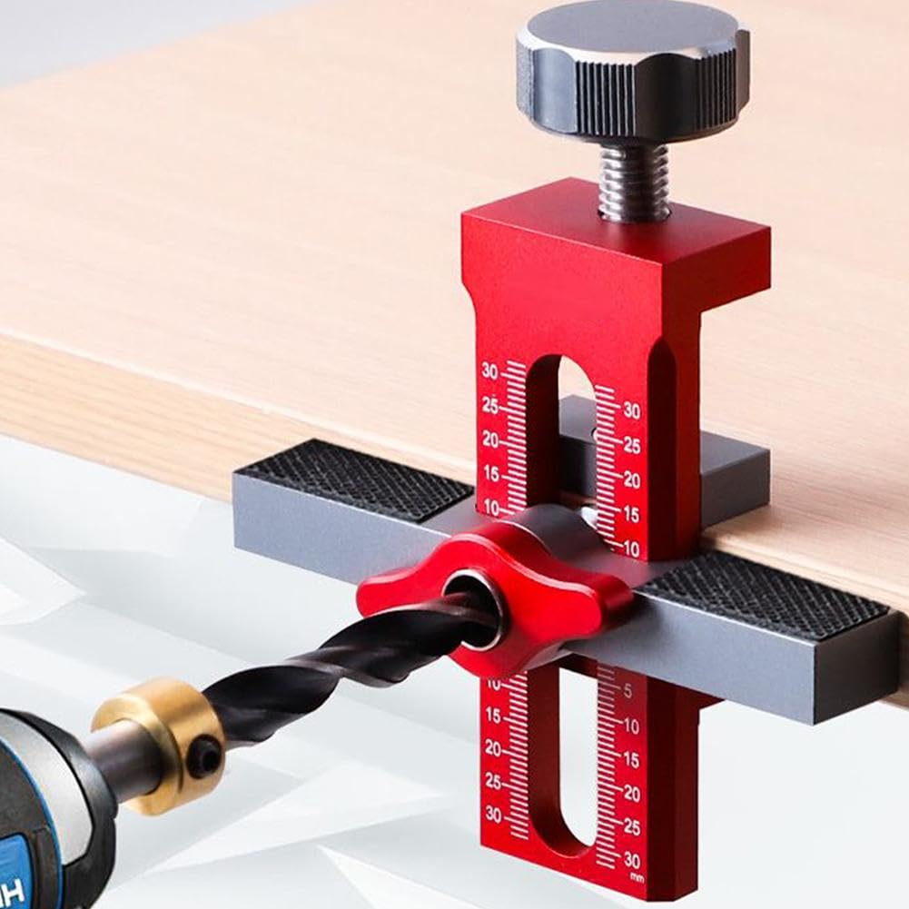 Door Hinge Tool Upgraded Cabinet Door Installation Jig - Aluminum ...