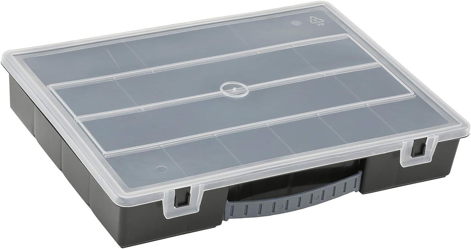DEWALT TSTAK 2.0 Shallow Box with Organiser and a Long Carry Handle ...