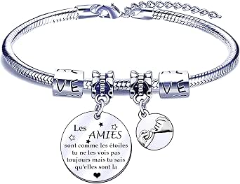 POIUYTRE Bracelet d'Amitié - Cadeau pour Meilleure Amie, Anniversaire ...