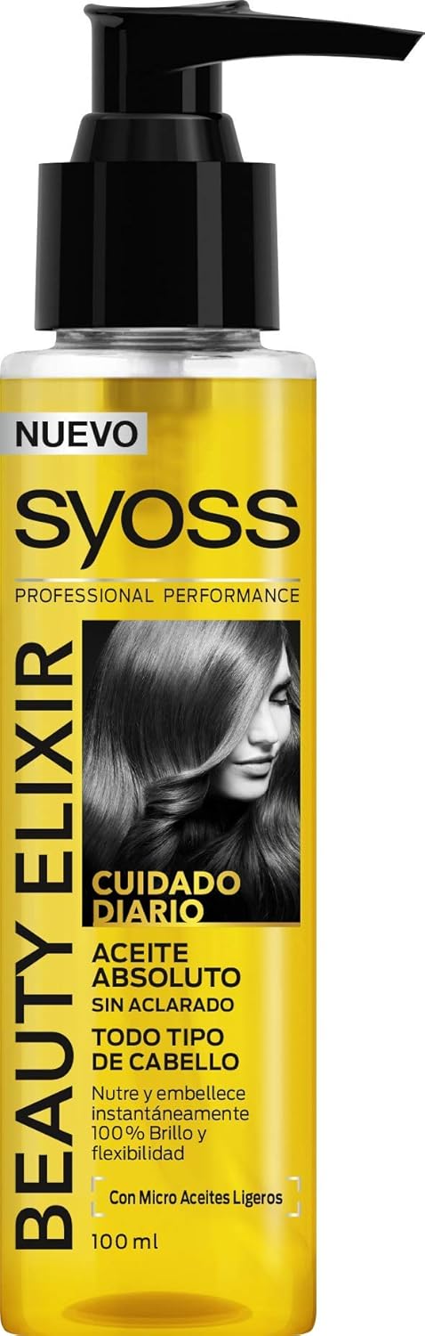 Amazon.com : Syoss Hair Oil - 2 x 100ml (Total 200ml.) : Beauty ...