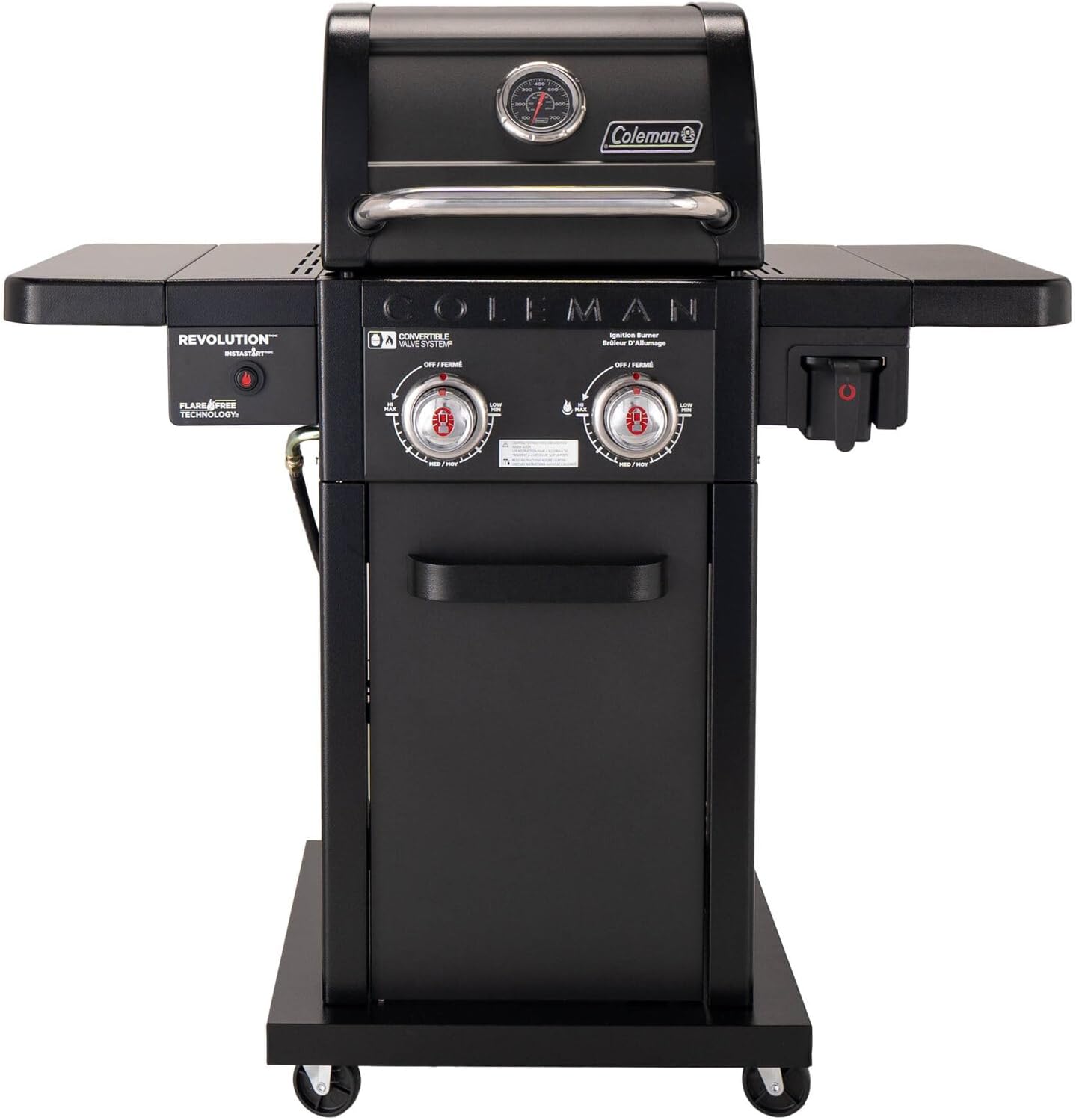 Amazon.com: Coleman Revolution 2-Burner 30,000 BTU BBQ Gas Grill with ...
