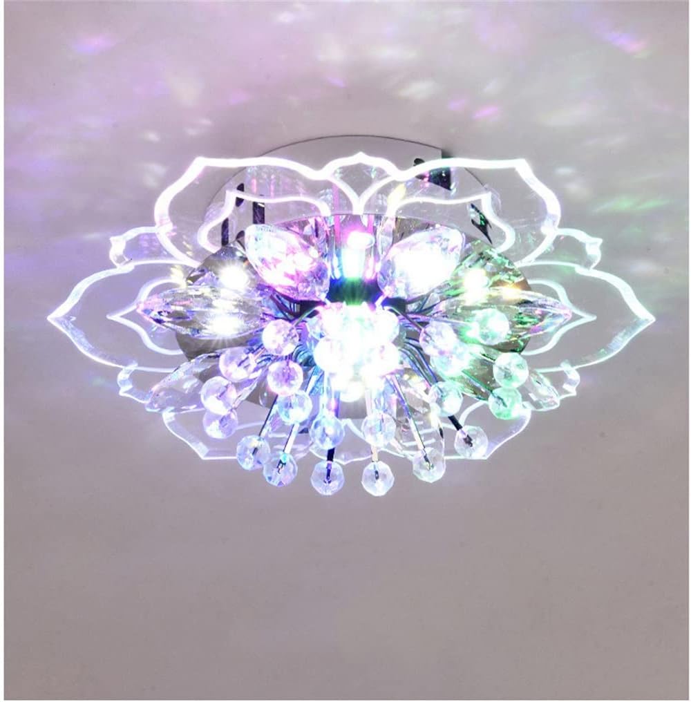 JYDQM LED Crystal Ceiling Light Aisle Crystal Ceiling Light Porch ...