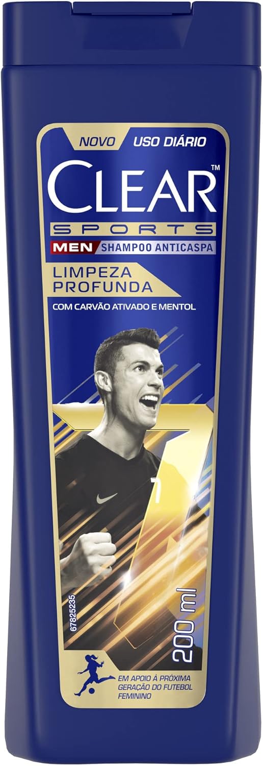 Clear Shampoo Men Limpeza Profunda 200Ml | Amazon.com.br