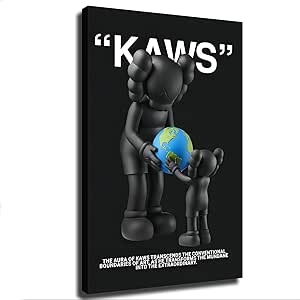 Amazon.com: Kaw Poster Kawaii Kawss Figure Men Trend Room Decor Gift ...