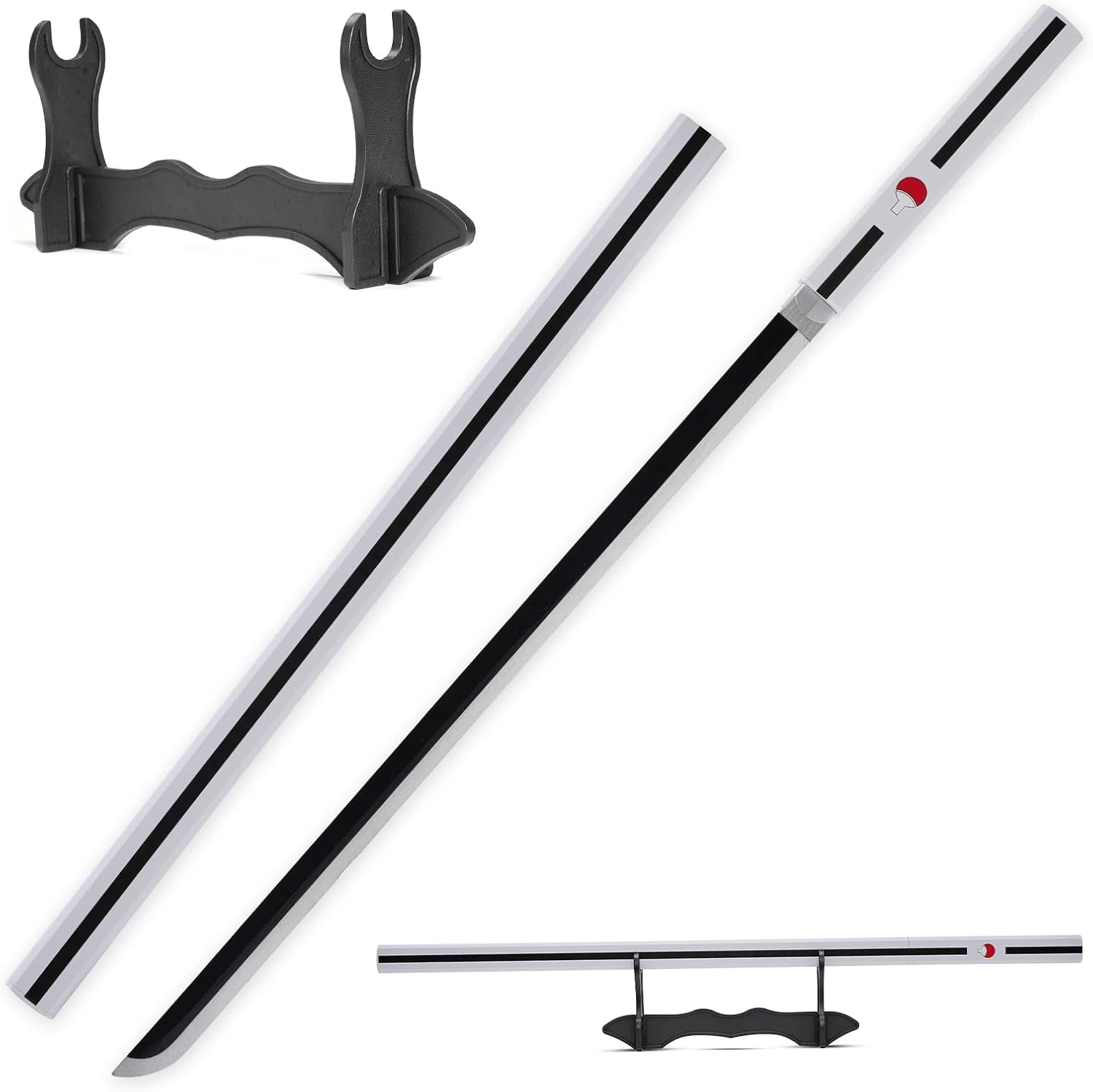 Cold Blade Bamboo Sasuke Sword Katana with Uchiha Logo 39 inches Anime ...