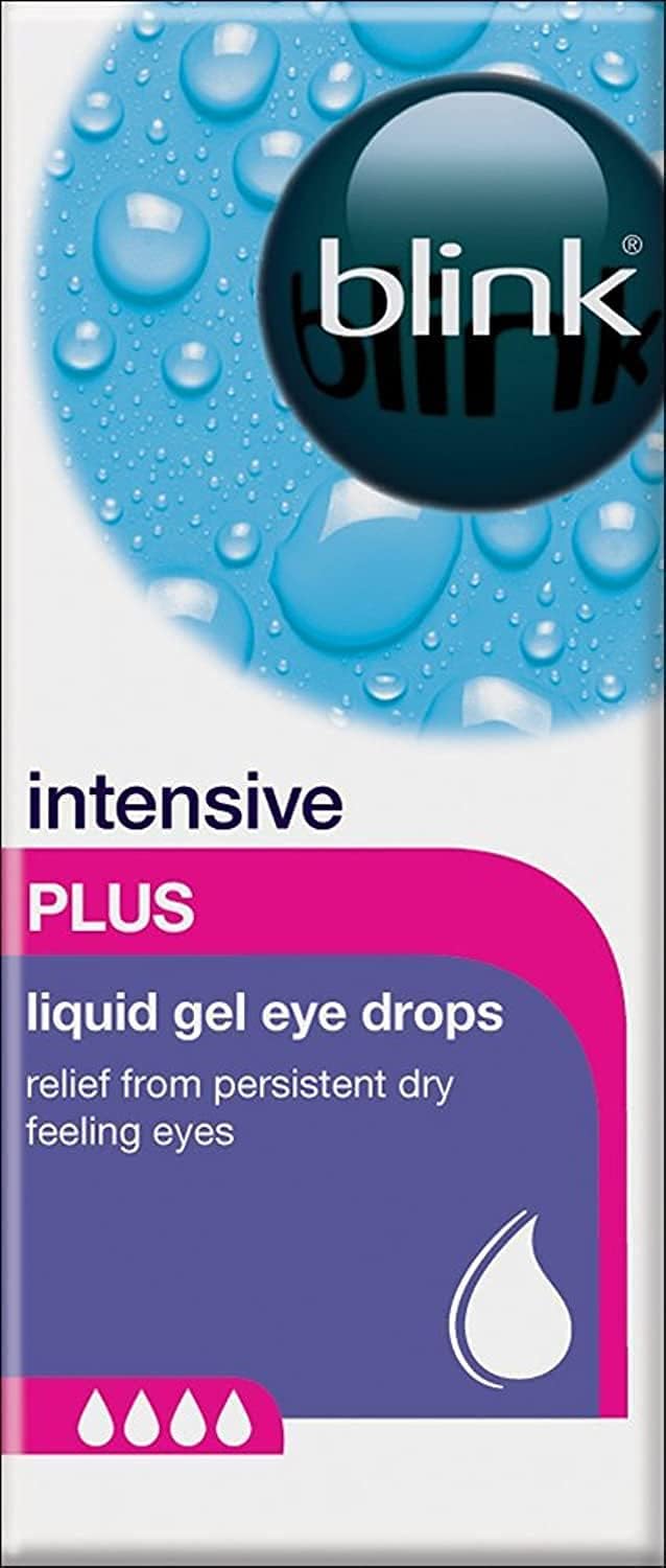 Blink Intensive Plus Multidose Eyedrops, 10 ml (Packaging may vary ...