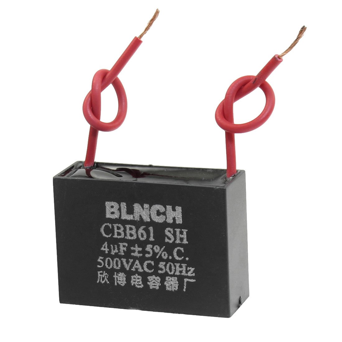 Uxcell Cbb61 4Uf AC 500V Polypropylene Film Motor Run Capacitor: Amazon ...