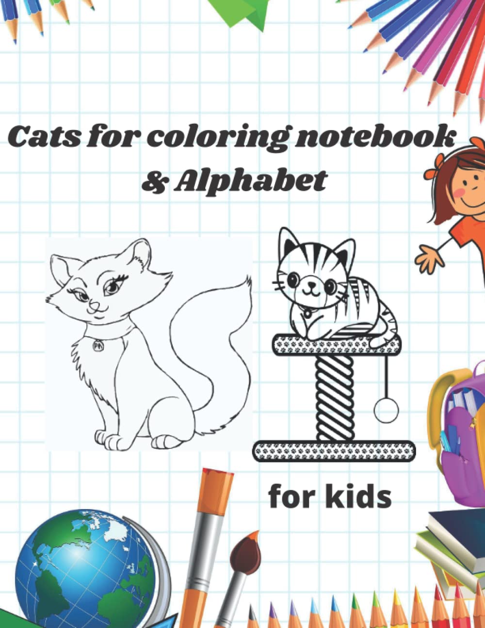 Buy cats for coloring and alphabet: for lover cats to color cats and ...