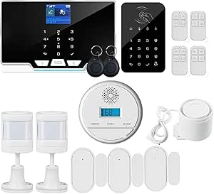 Smart Alarm System 433MHz GSM Home Security Wireless Infrared Motion ...