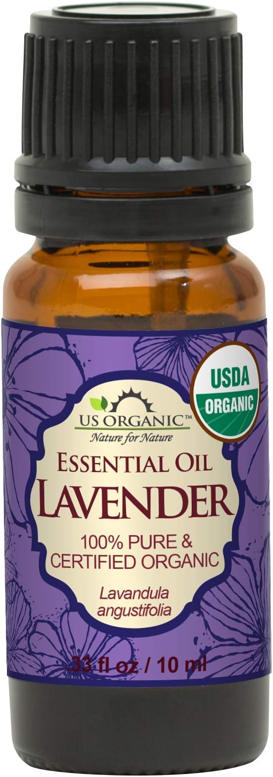 Amazon.com: US Organic 100% Pure Lavender Essential Oil, Directly ...