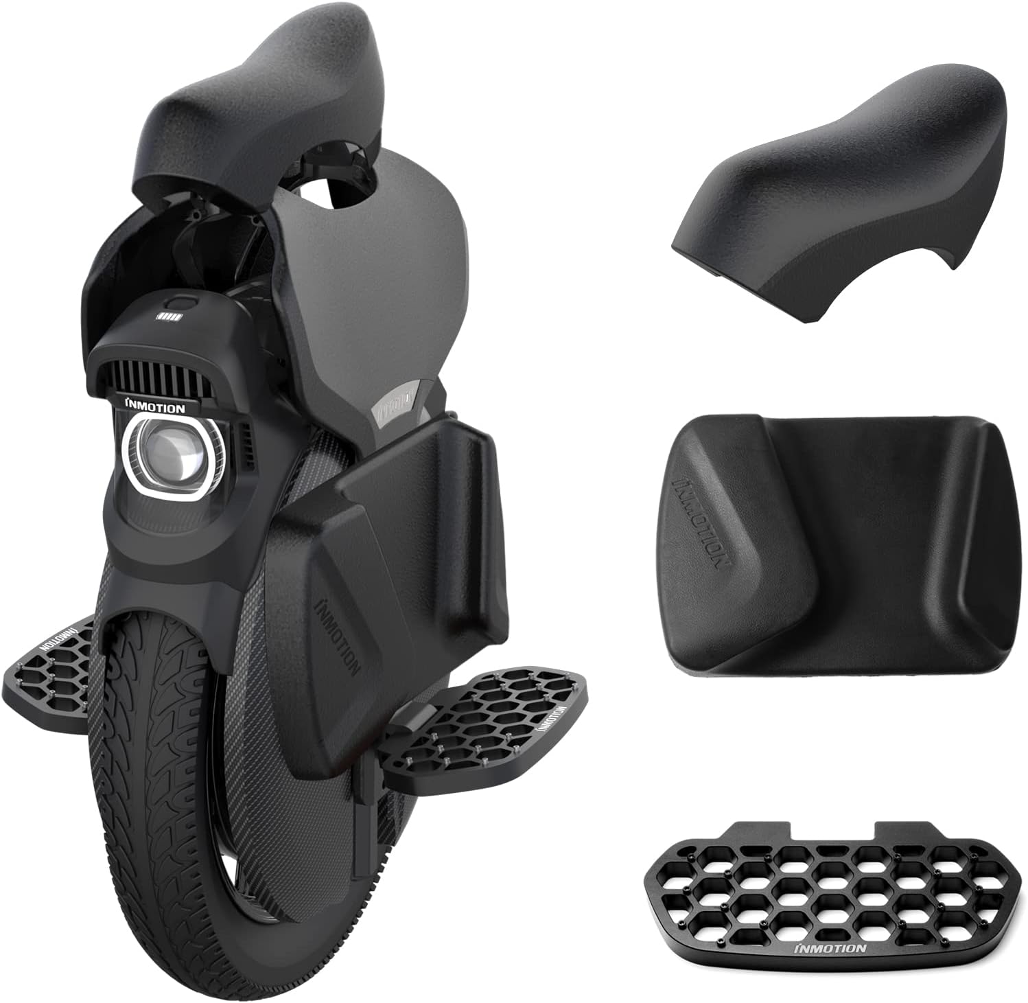 Amazon.com : HUAYUWA Inmotion V11 Seat & Power Pads & Honeycomb Pedals ...