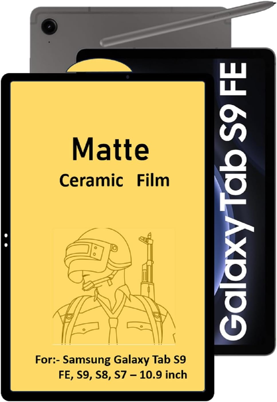 COVER CAPITAL Tablet Matte Screen Guard Scratch Protector (It's Not ...