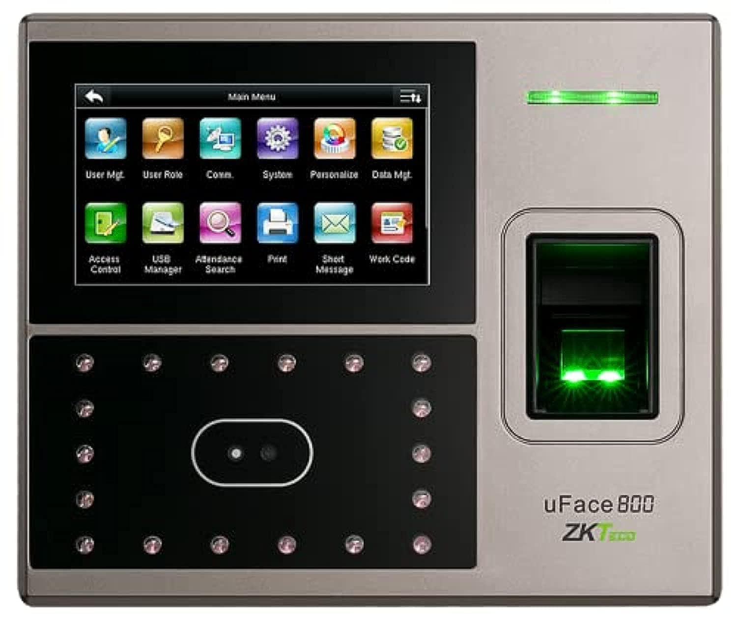 ZKTeco Time Attendance Device UFace800 : Buy Online at Best Price in ...
