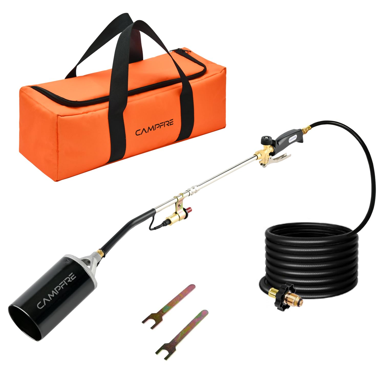 Amazon.com: CAMPFIRE Propane Torch Weed Burner With Storage Bag, Weed ...