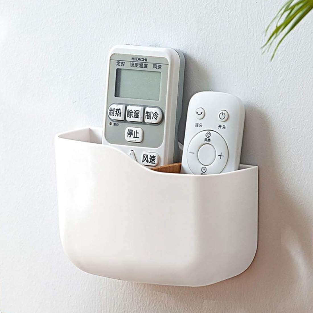 Amazon.com : HOSQULI Adhesive Remote Control Holder Wall Mount Storage ...