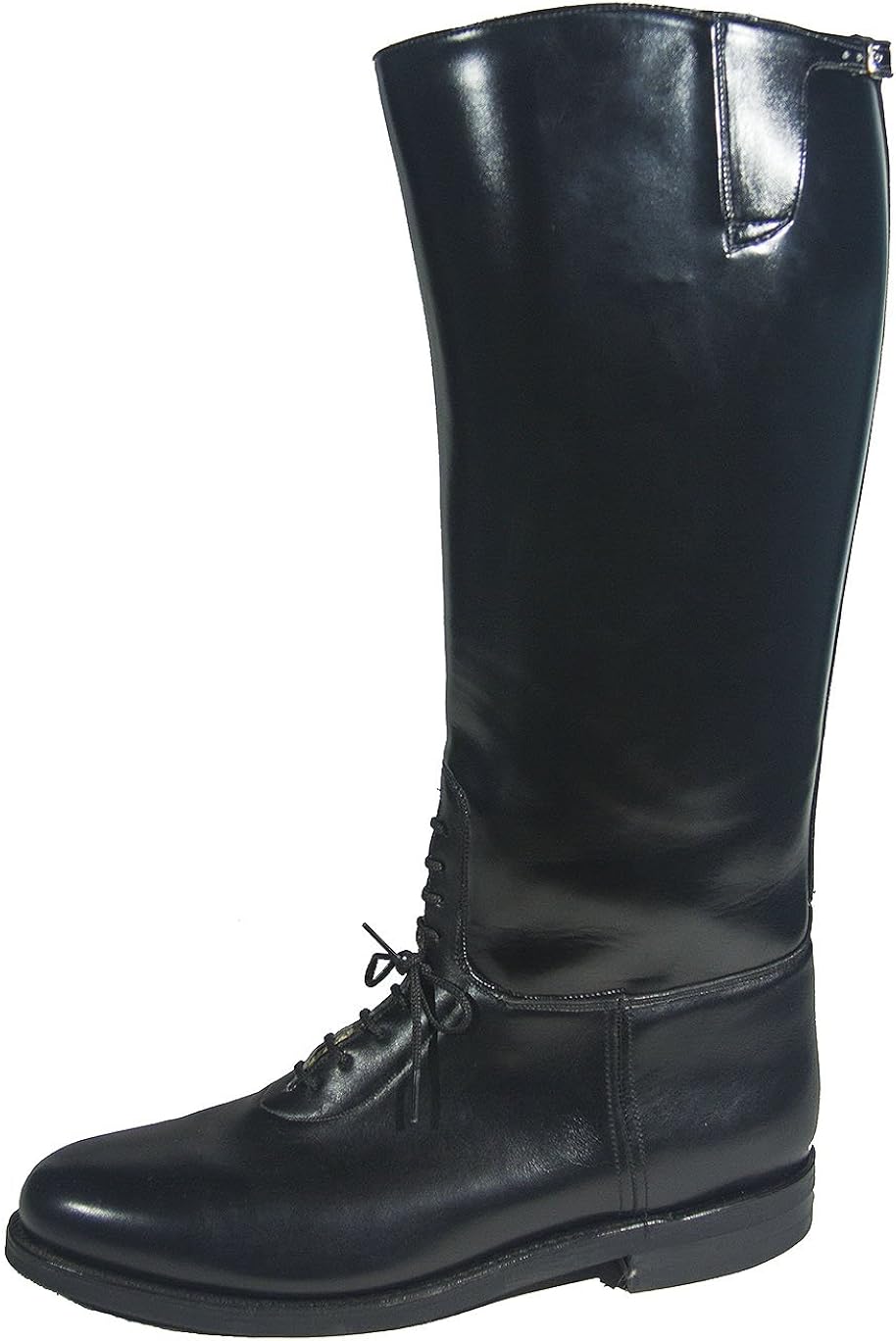 Amazon.com | Dehner Bal-Laced Patrol Boot Black | Boots