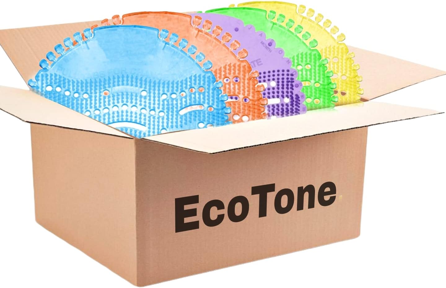 Vectair AGM V-Screen Urinal Screen Mat, Citrus Mango (Gold, Standard ...