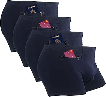 LUEXBOX Pocket Underwear for Men with Secret Hidden Pocket, Travel ...