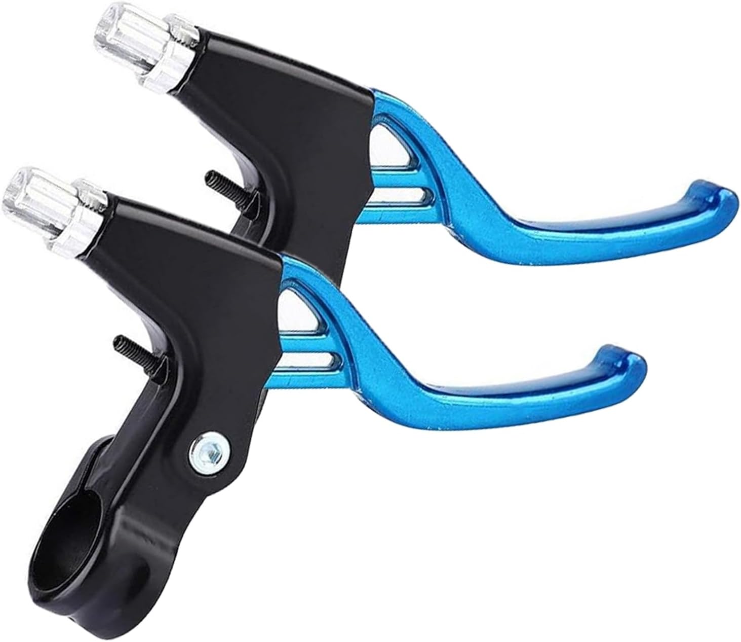 JUPSK Bike Brake Levers, Bike Hand Brakes Cycling Brake Levers Aluminum Alloy Handlebar Levers ...