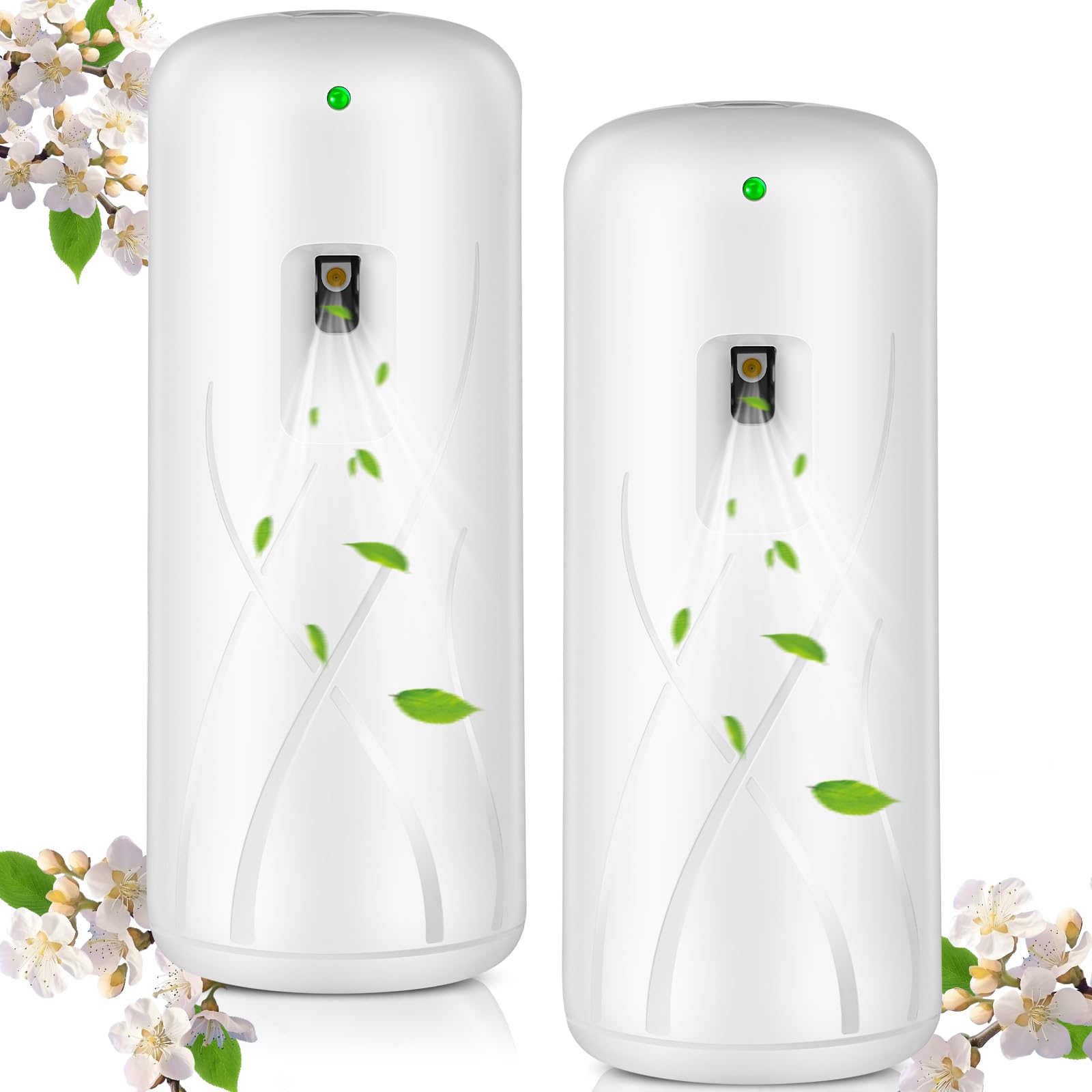 Amazon.com: 2 Pcs Automatic Air Freshener Spray Dispenser Wall Mounted ...