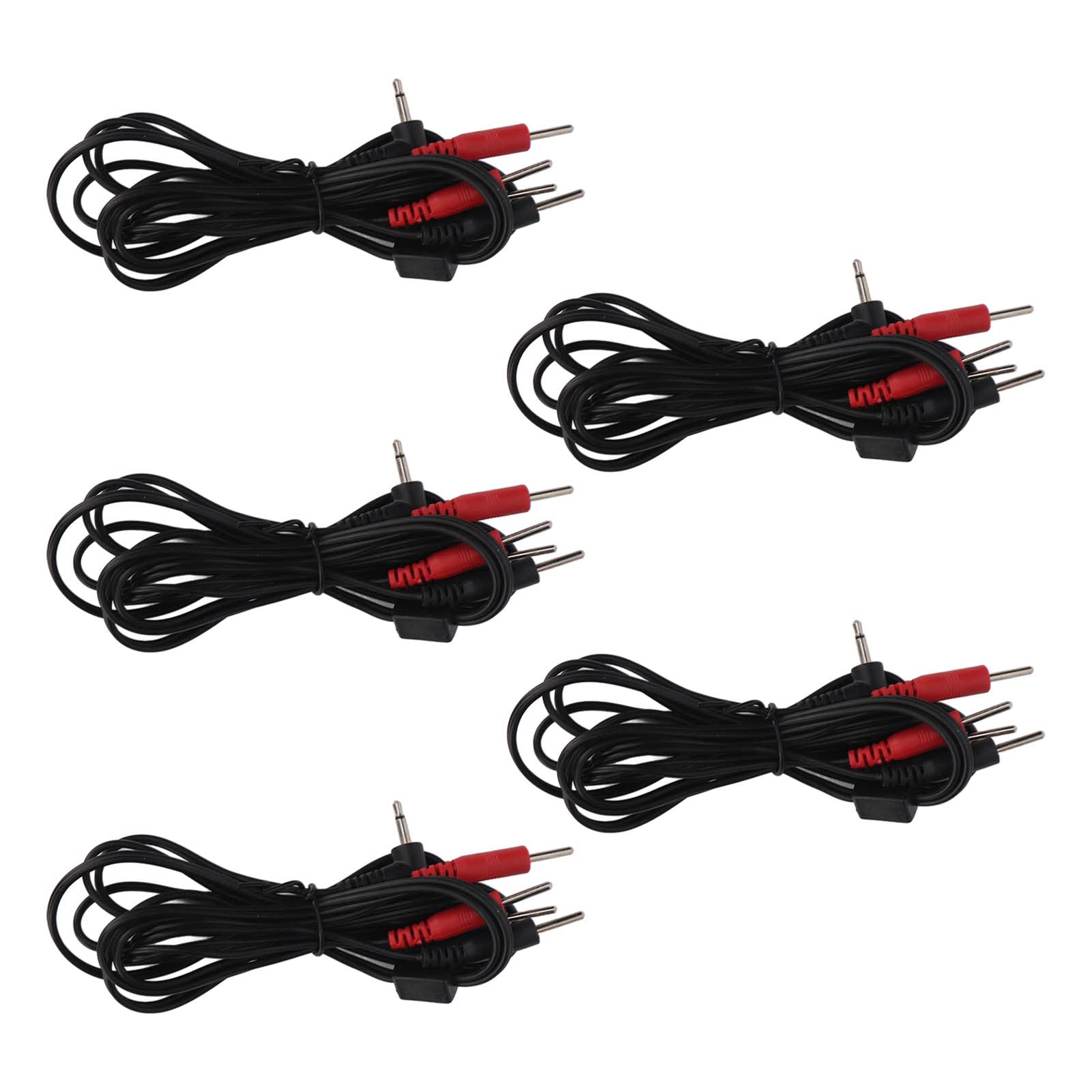 Buy Lead Wires, Electrode Wire 2.5mm Right Angle Plug 4 in 1 Pin Type ...