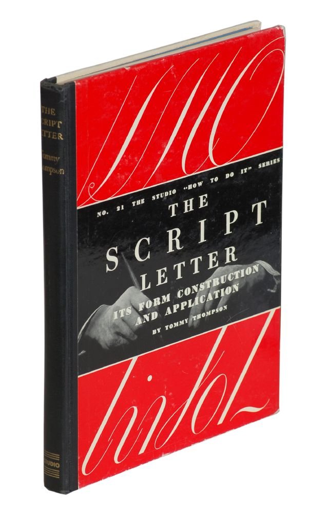 The script letter;: Its form, construction and application, ("How to do ...