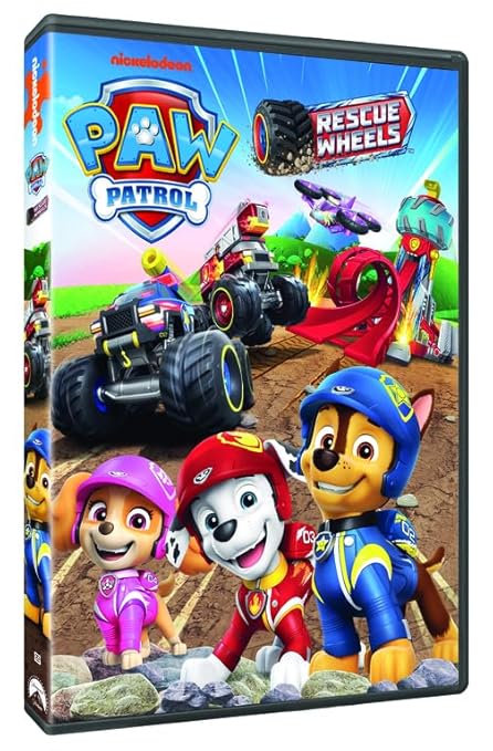 Amazon.com: PAW Patrol: Rescue Wheels [DVD] : Lilly Bartlam, Keegan ...