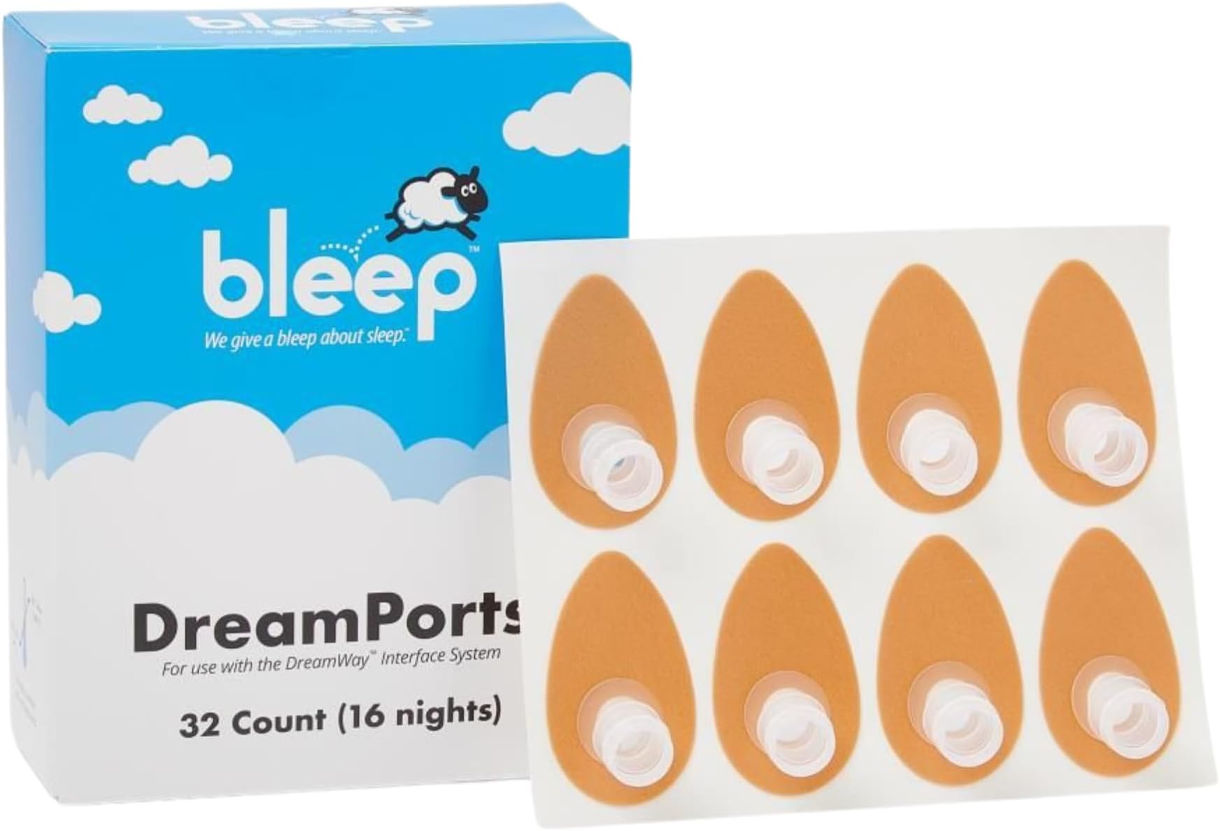 Amazon.com: Bleep Dreamports | CPAP Mask Replacement | Mask-Free Sleep ...