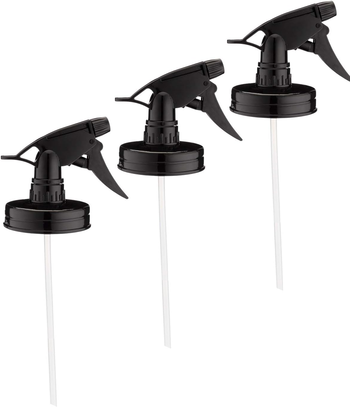 Amazon.com: Jarmazing Products Mason Jar Sprayer Lids – Black – 3 pack ...