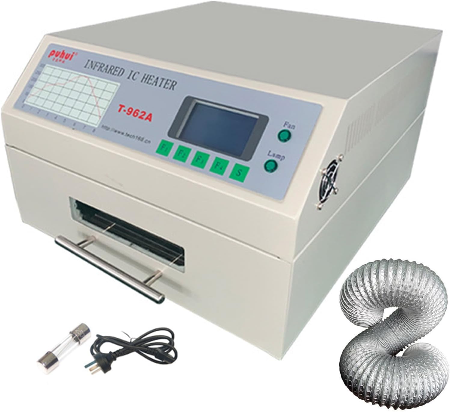 T962A Benchtop Reflow Oven 1500W, Welding Area 300 x 320 mm, 8 ...
