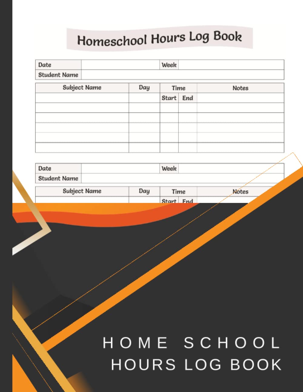 Homeschool Hours Log : A Homeschool Schedule and Record Book | Undated ...