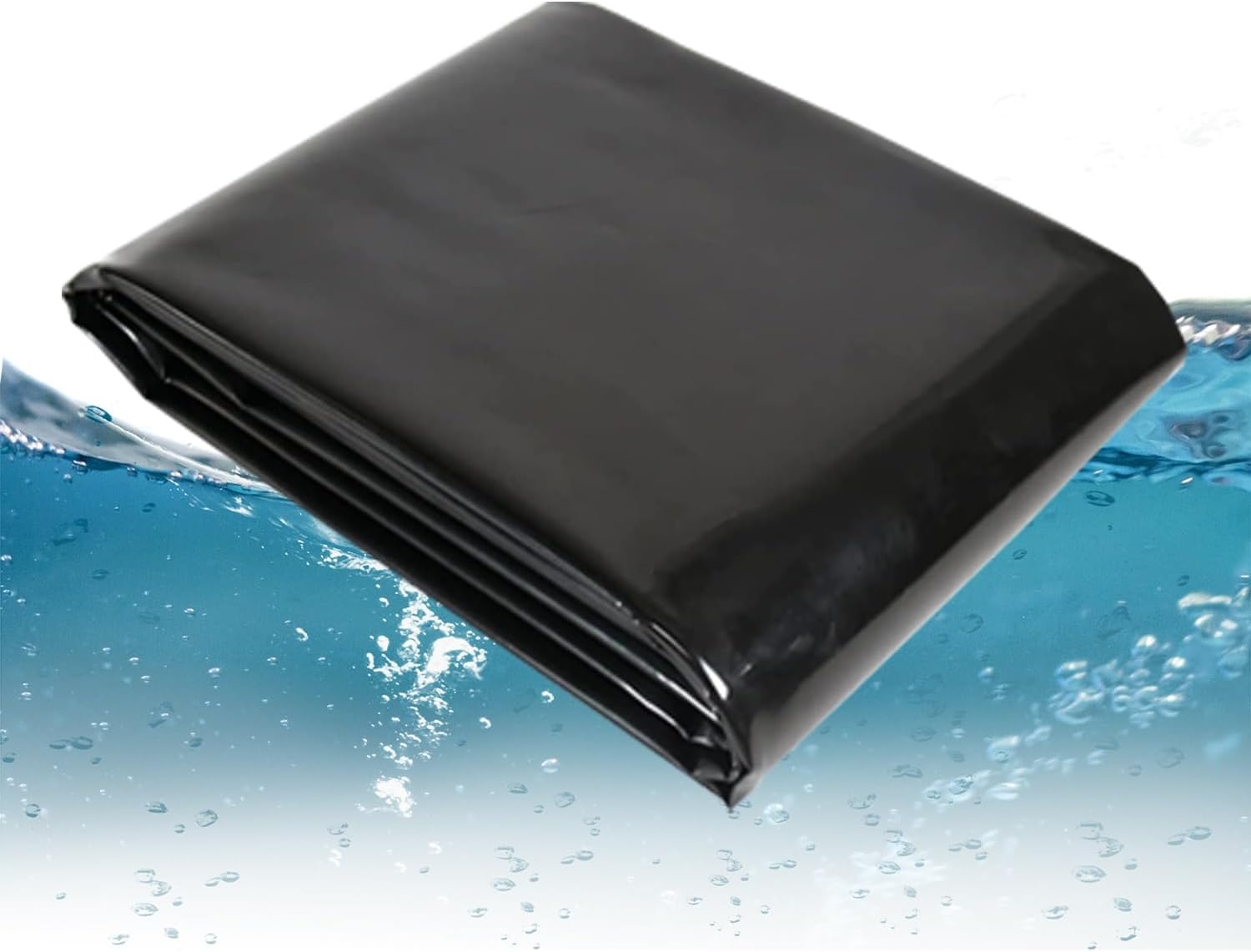 Landscaping Pond Liner,6MIL HDPE Water Garden Pond Liners Outdoor Ponds ...