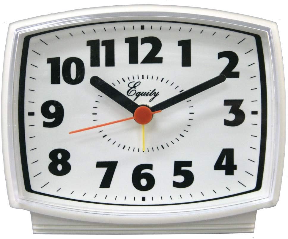 Amazon.com: Equity by La Crosse 33100 Electric Alarm Clock with Lighted ...