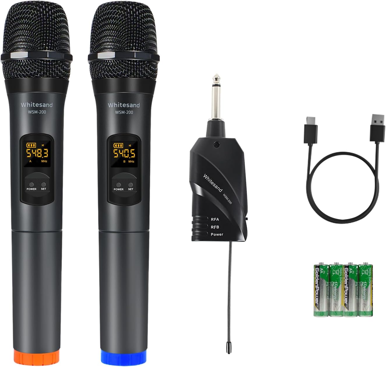 Amazon.com: Pyle Wireless Microphone Frequency: 254.6 (Works Models ...