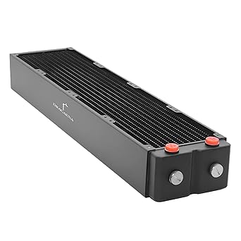 Dracaena 480mm - 64mm/2.51 inch Thick Computer Radiator, 12 Tubes ...
