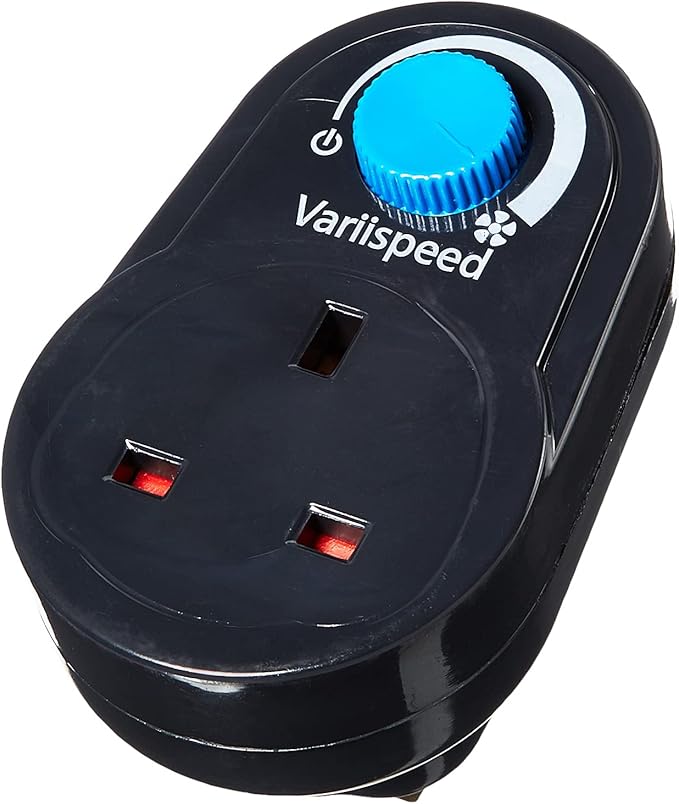 Variispeed, Fan Speed Controller, Black : Amazon.co.uk: DIY & Tools