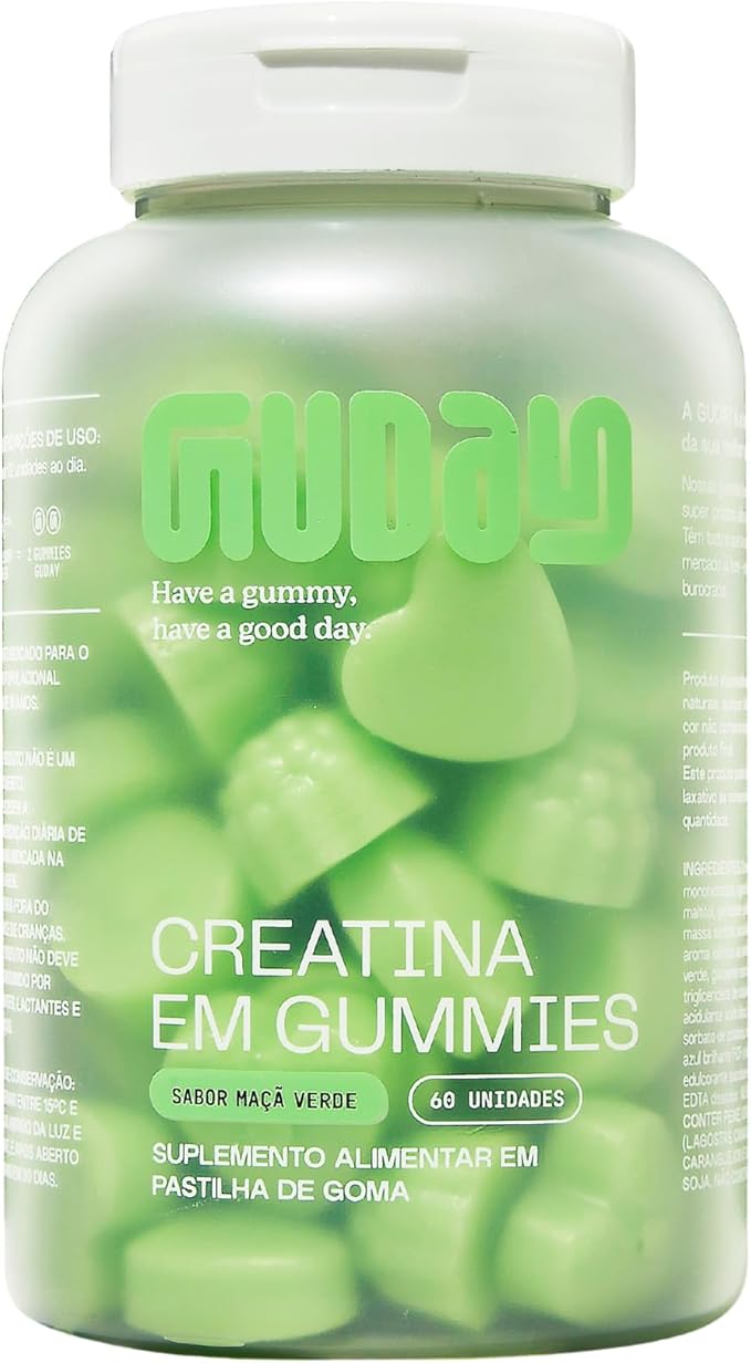 Guday Gummy de Creatina | 60 unidades (30 doses) | 3g de creatina ...