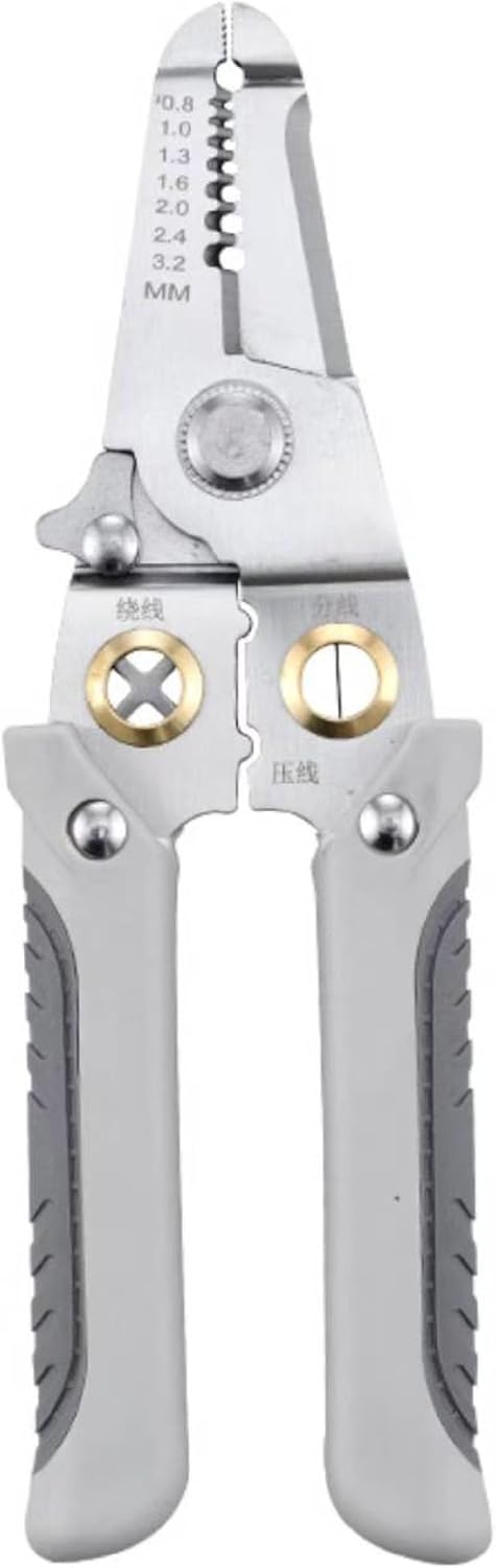 Electrician's Multi-Function Wire Stripper Tool, 6-in-1 Multi-Function ...