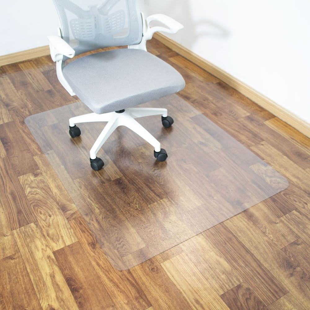 Office Chair Mat for Hoodwood Floor, 36"x48" Clear Desk Chair Mat for ...