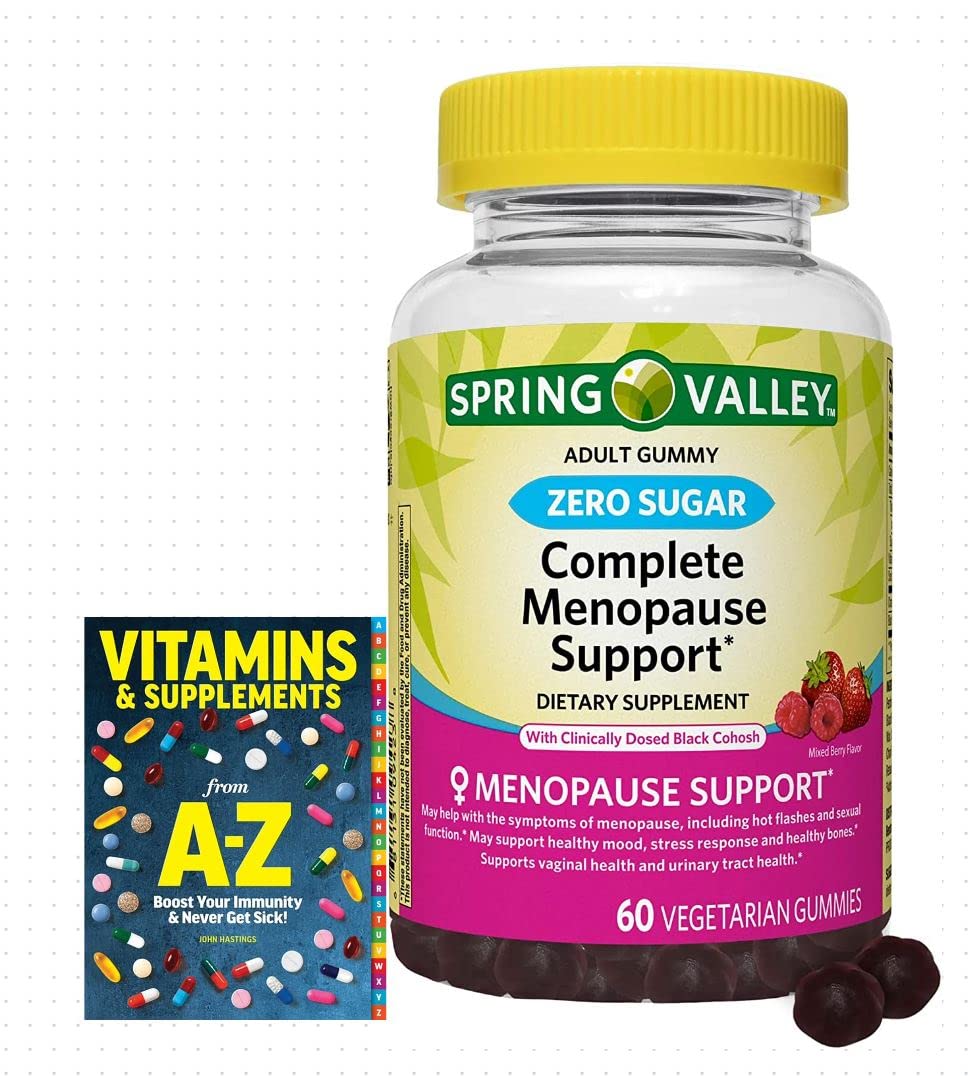 Buy Spring Valley Zero Sugar Complete Menopause Support Vegetarian ...