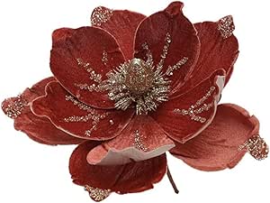 Amazon.com: DUANJIWGS 7-Piece Premium Flocked Magnolia Set - 24cm Large ...