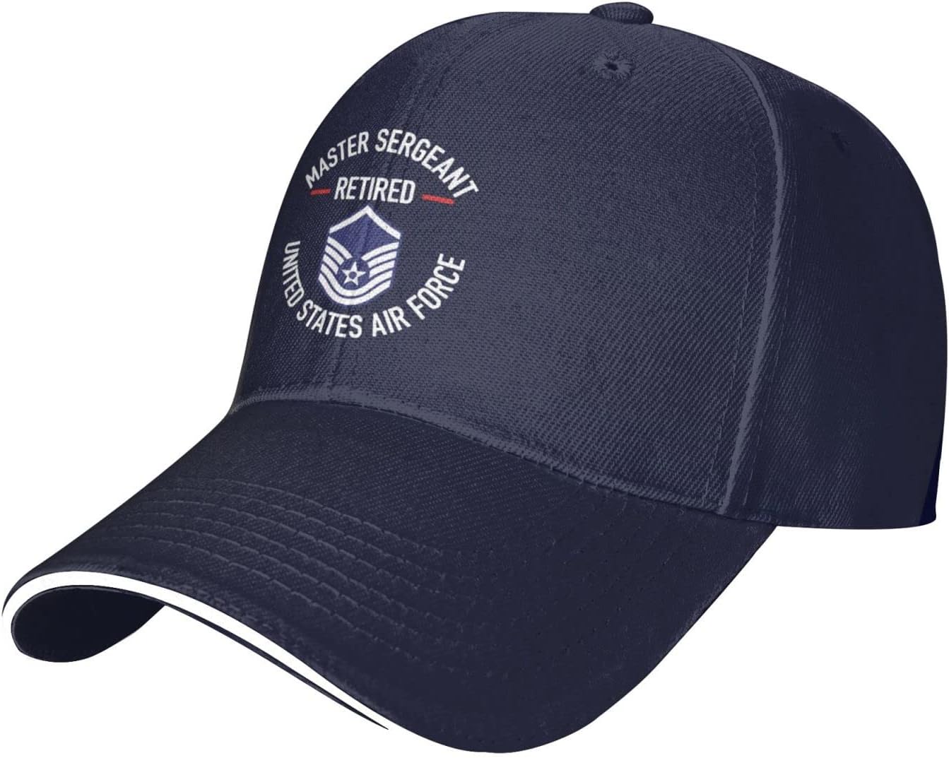 FLYIFE Master Sergeant Retired Air Force Military Retireme Baseball Cap ...