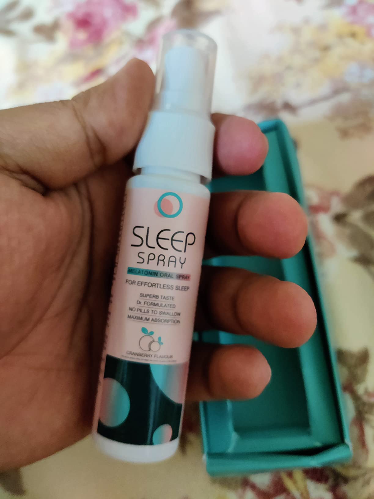 The Vitamin Factory Sleep Spray Melatonin 3mg, Oral Sleeping Spray for ...