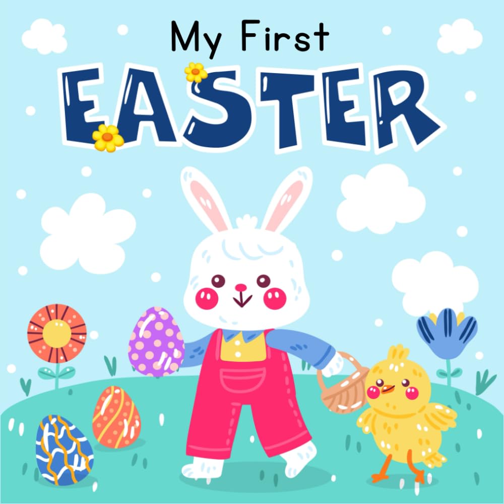 Baby Easter Gifts Boy, Girl: My First Easter, High Contrast Book For ...