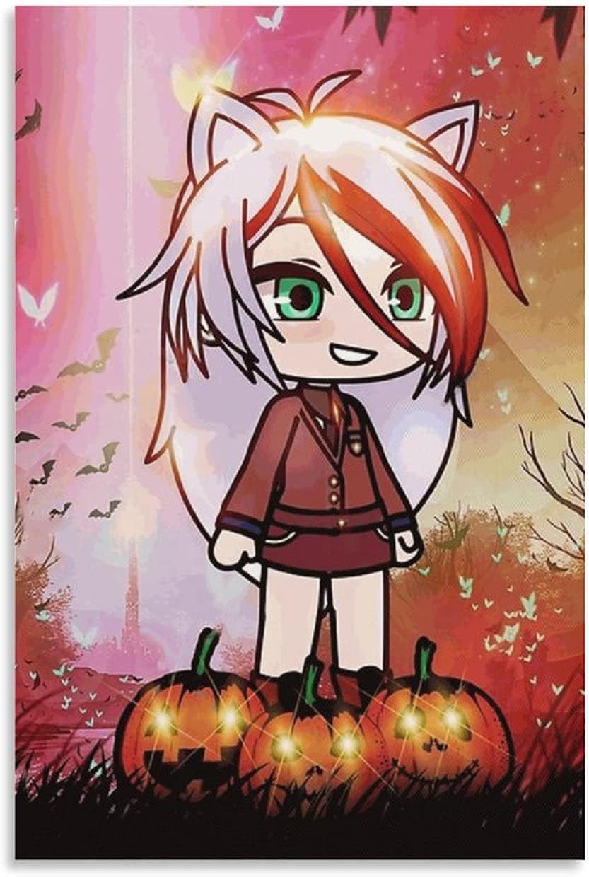 Amazon.com: Gacha Life Posters Print on Canvas for Room Aesthetic and ...