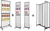 Amazon.com: NectaCol Grid Wall Panels, 2 Packs 2'x 6' Gridwall Panels ...
