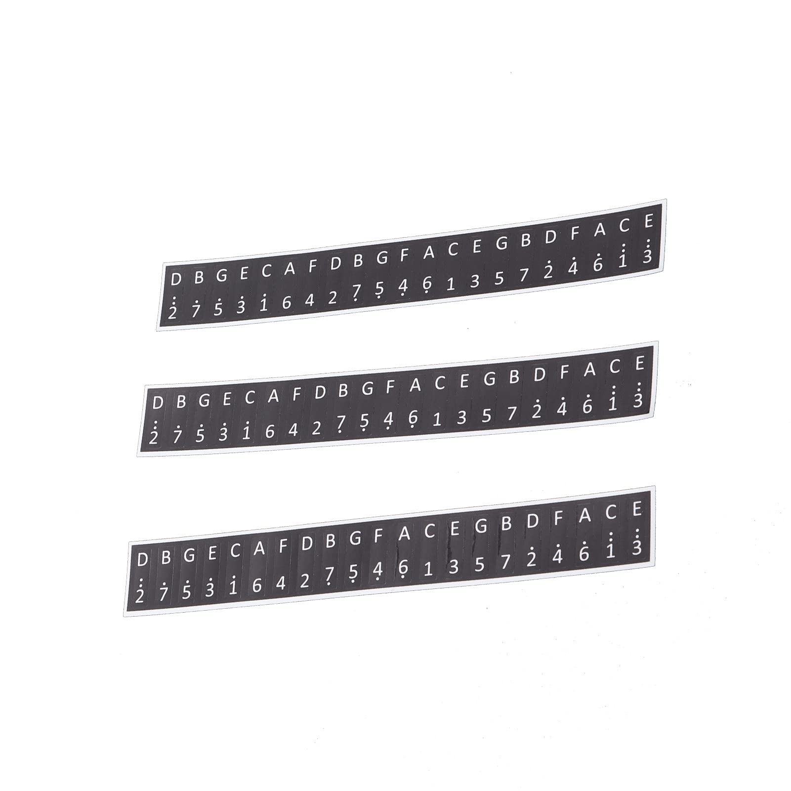 Snapklik.com : Kalimba Keyboard Notes Stickers Eye Catching Desig Thumb ...