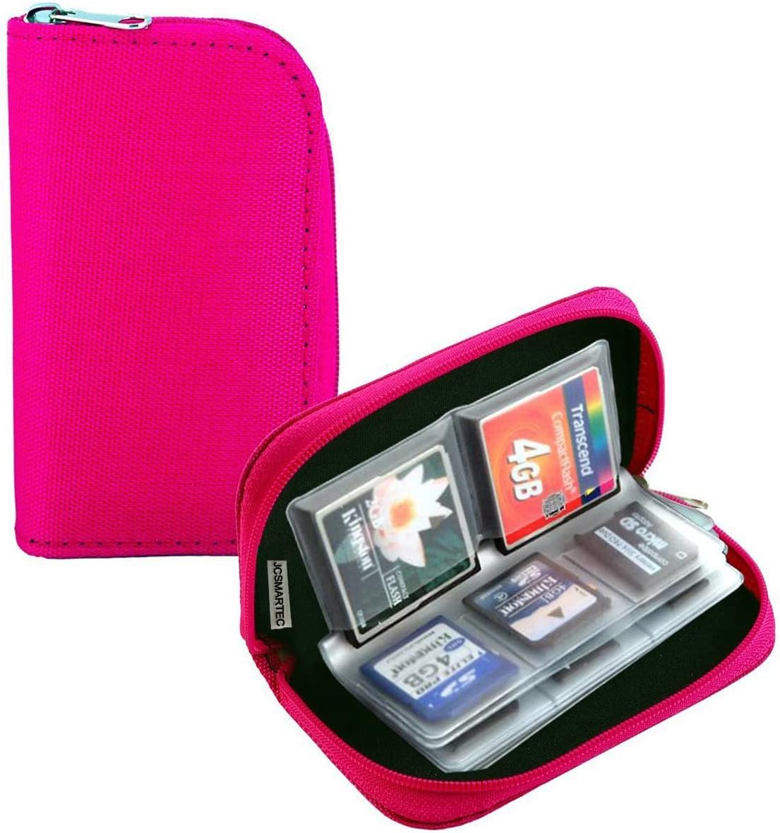 Amazon.com: Memory Card Carrying Case - Black / Wallet / Holder ...